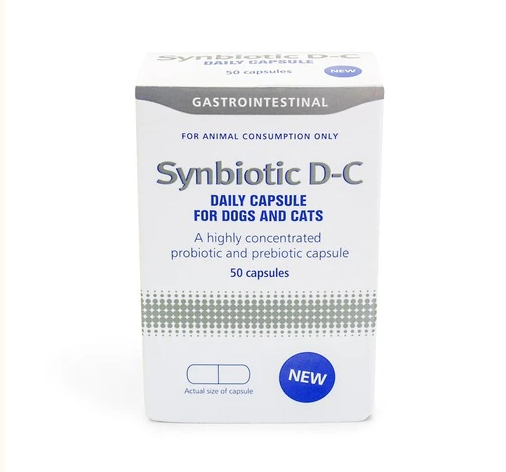 Synbiotic D-C 狗和貓益生菌和益生元膠囊 50 粒 – 澳喀萊買