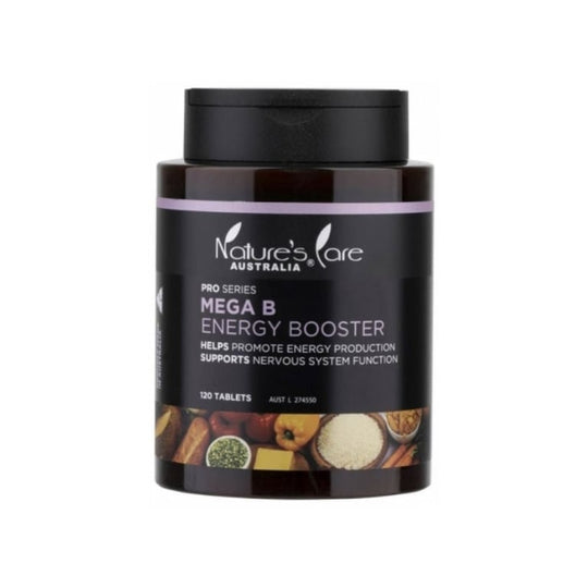 【年末清倉特賣】澳洲Nature’s Care Mega B 複合維生素B 能量加強 120粒 – 澳喀萊買